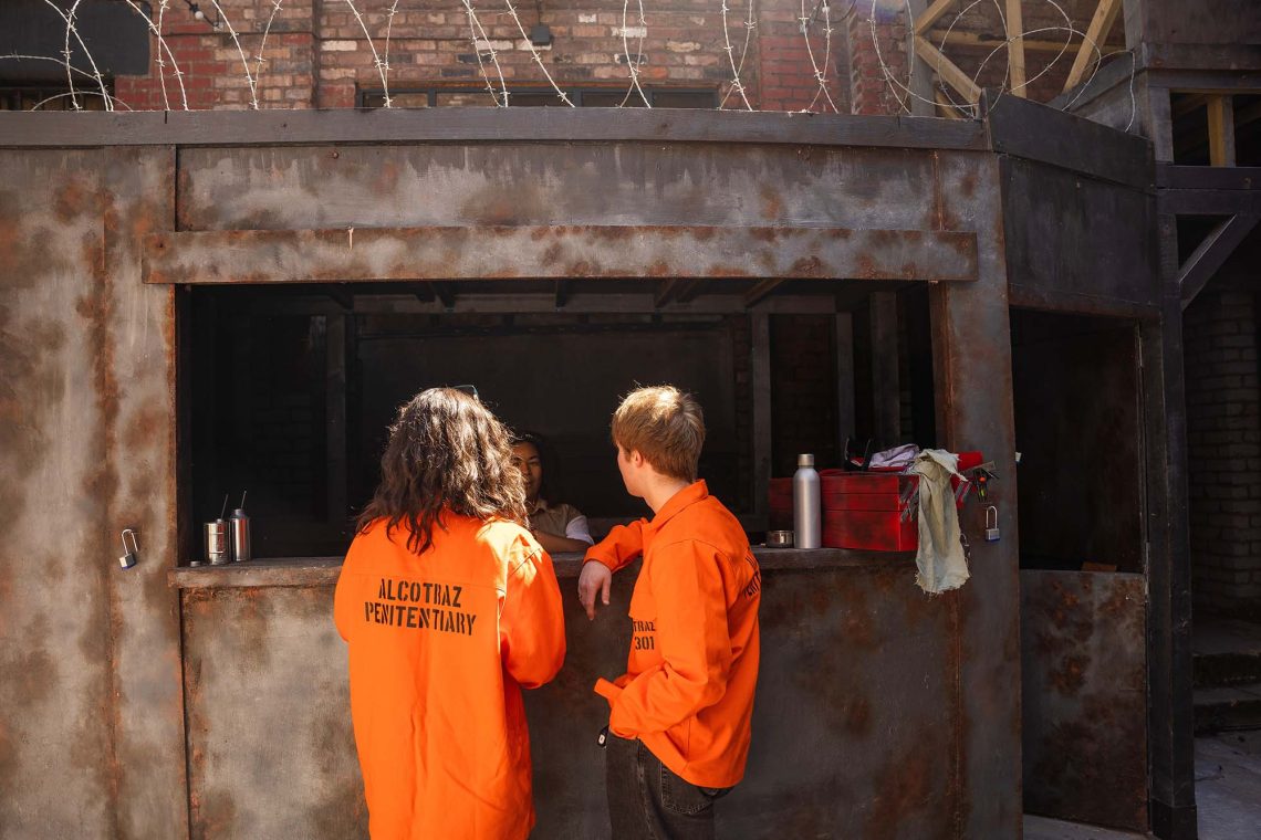 The world's first outdoor prison yard experience launches in Liverpool