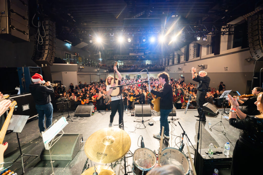 603 guitarists raise the roof at Mountford Hall for The Big Guitar-In ...