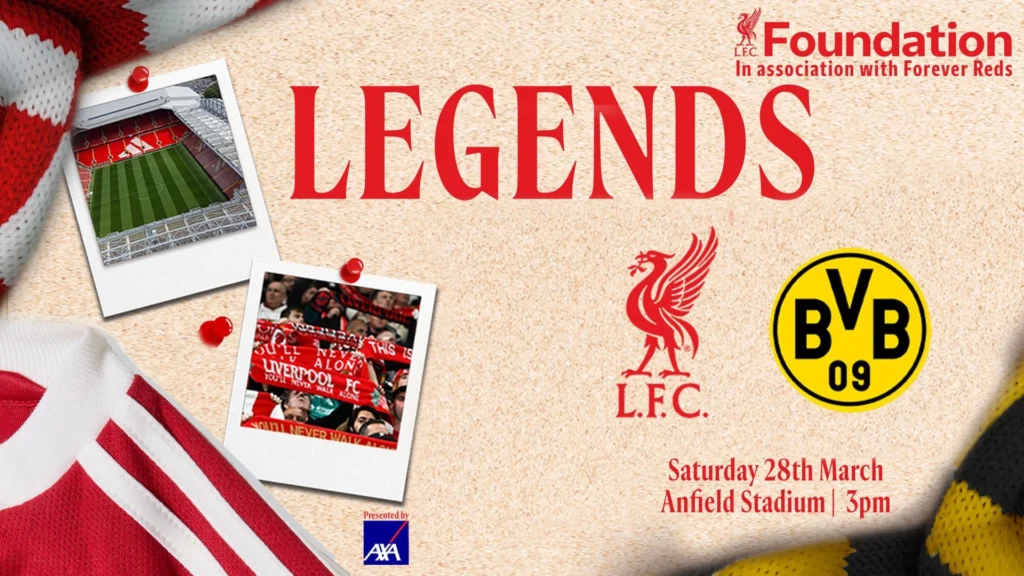 Klopp Returns to Anfield Dugout for LFC Foundation Legends Match