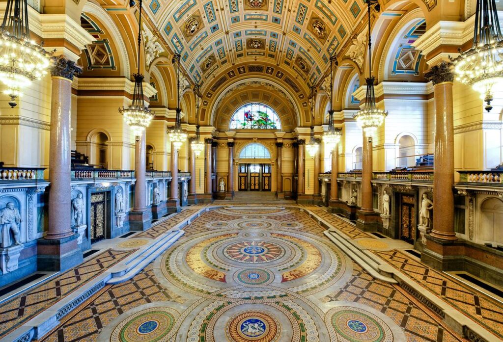 St George’s Hall’s Stunning Minton Tile Floor returns - Explore Liverpool