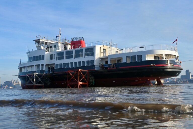 New Royal Daffodil Mersey Ferry begins sea trials